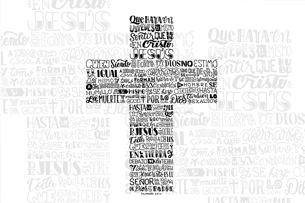 Cruz - Lettering Poster, an Illustration by Franco Fuentes | Creative ...