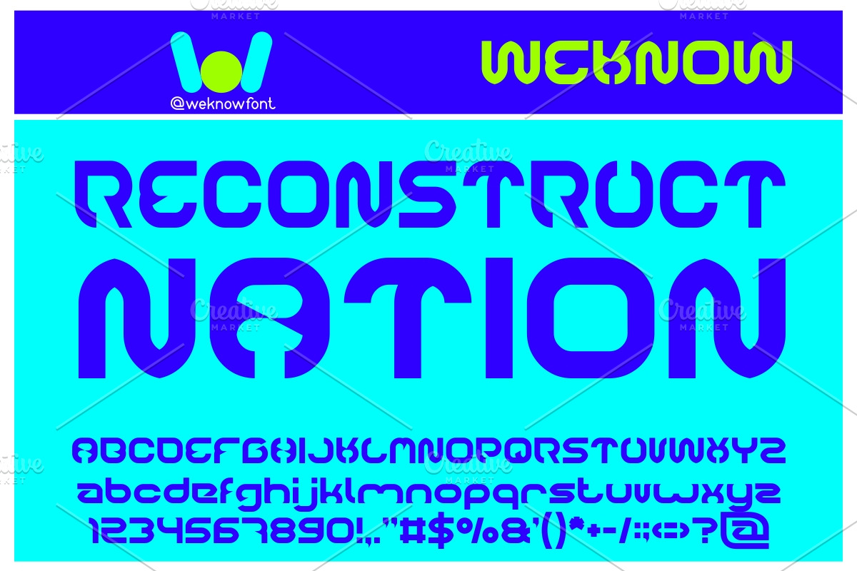 recognition font