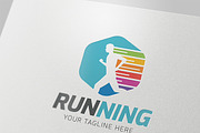 Run Logo | Branding & Logo Templates ~ Creative Market