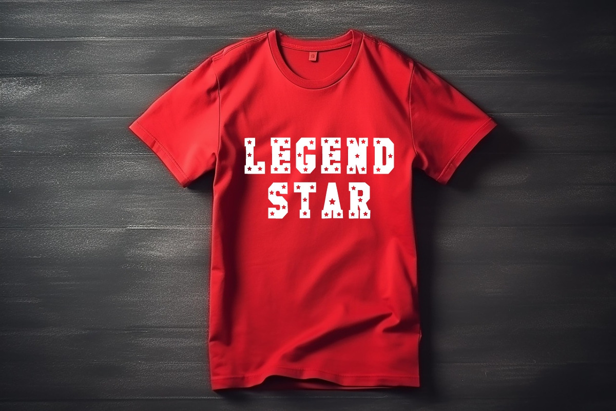 Varsity Star Font, a Blackletter Font by Infinity art Studio