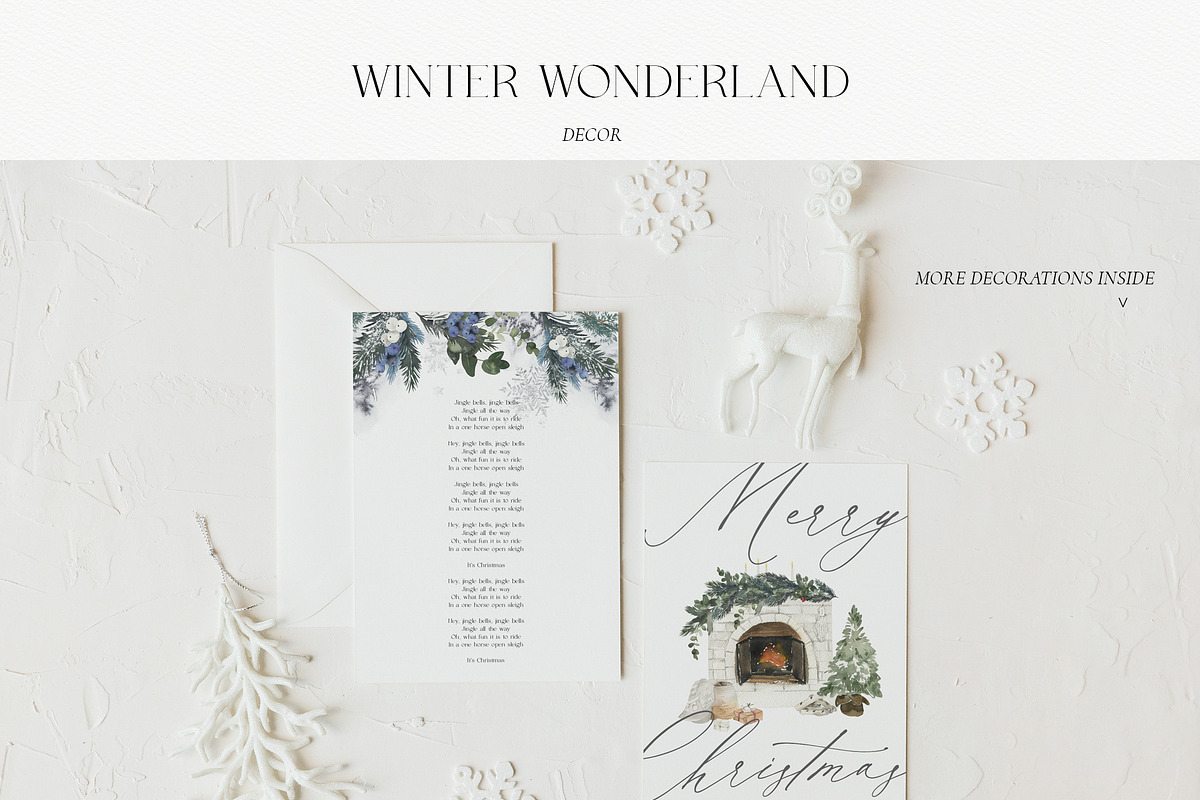 WINTER WONDERLAND: Christmas animals, an Animal Illustration by Lana Elanor