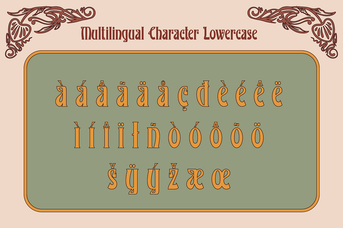 Viscamontha, a Serif Font by ilhamtaro