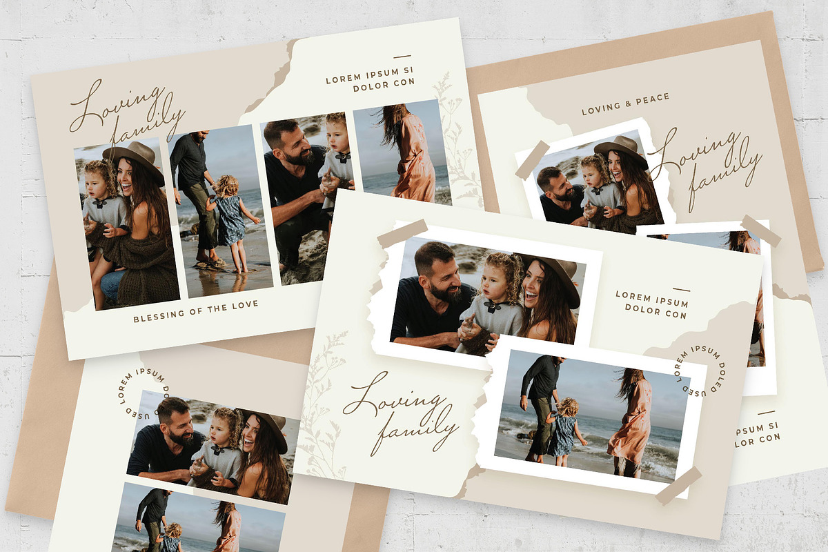 Photo Collage Flyer Template, a Flyer Template by BrandPacks