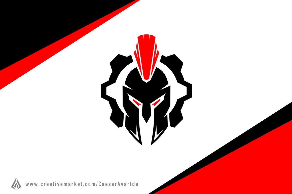Spartan Machine Logo Template, a Branding & Logo Template by Avartde ...