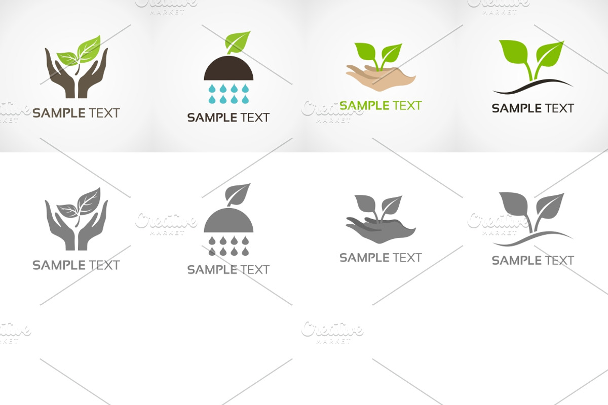 Sprout logo, a Branding & Logo Template by Vector