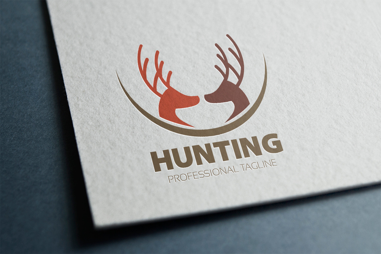 Hunting Logo, a Branding & Logo Template by essegraphic