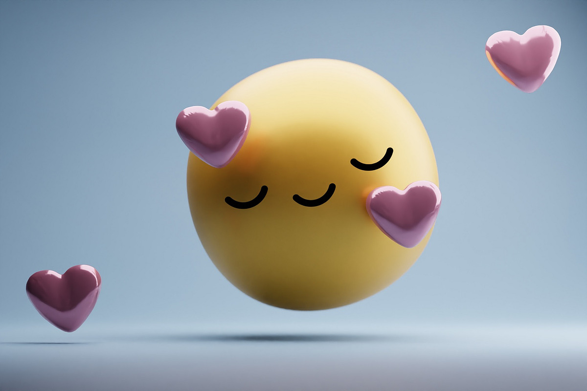 10 Bundle 3D Render Yellow Emoji