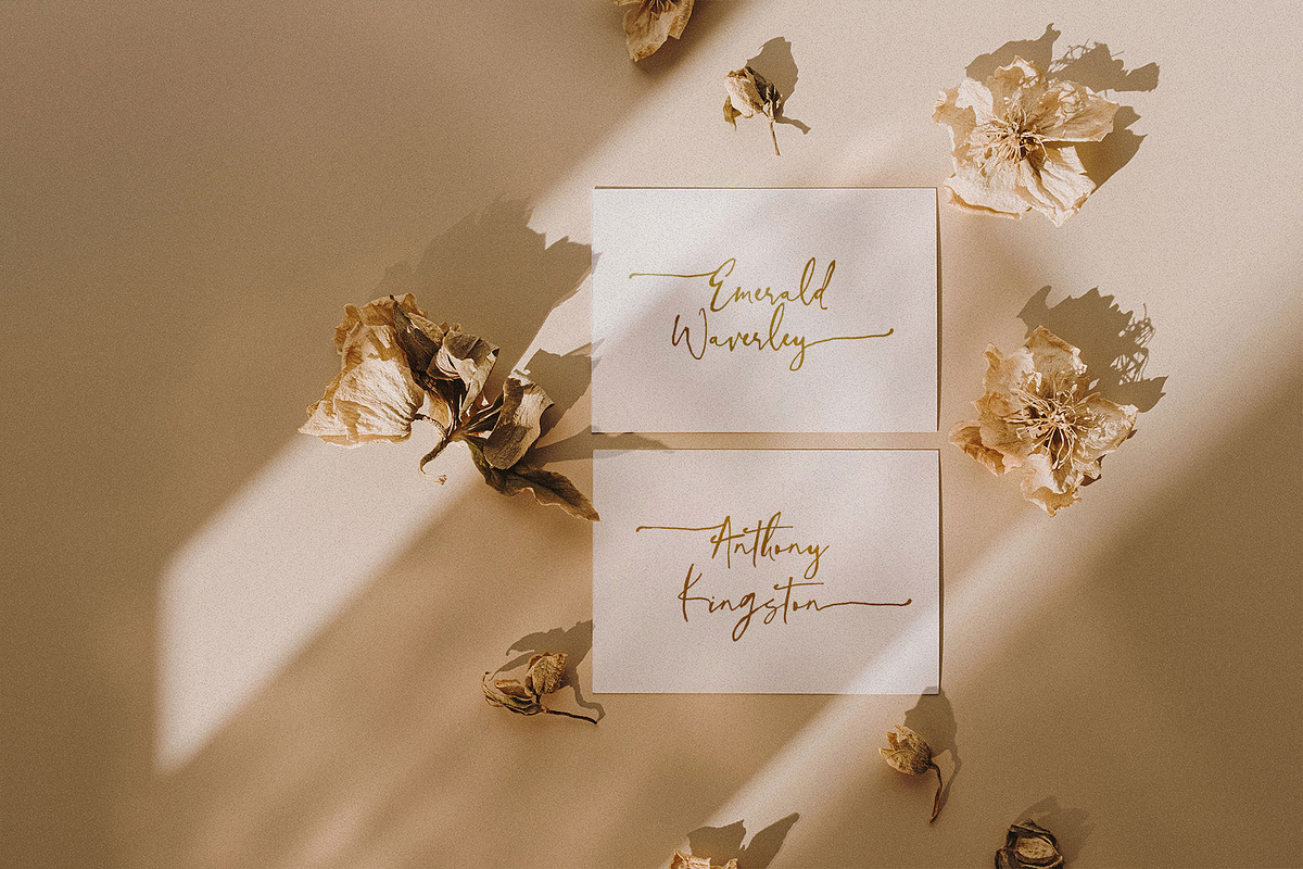 Wonderful Time Script Font, a Script Font by Creativeqube Design