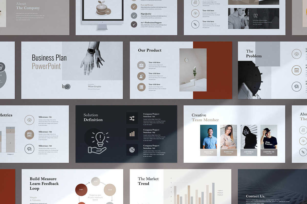 Minimal Business PowerPoint Template