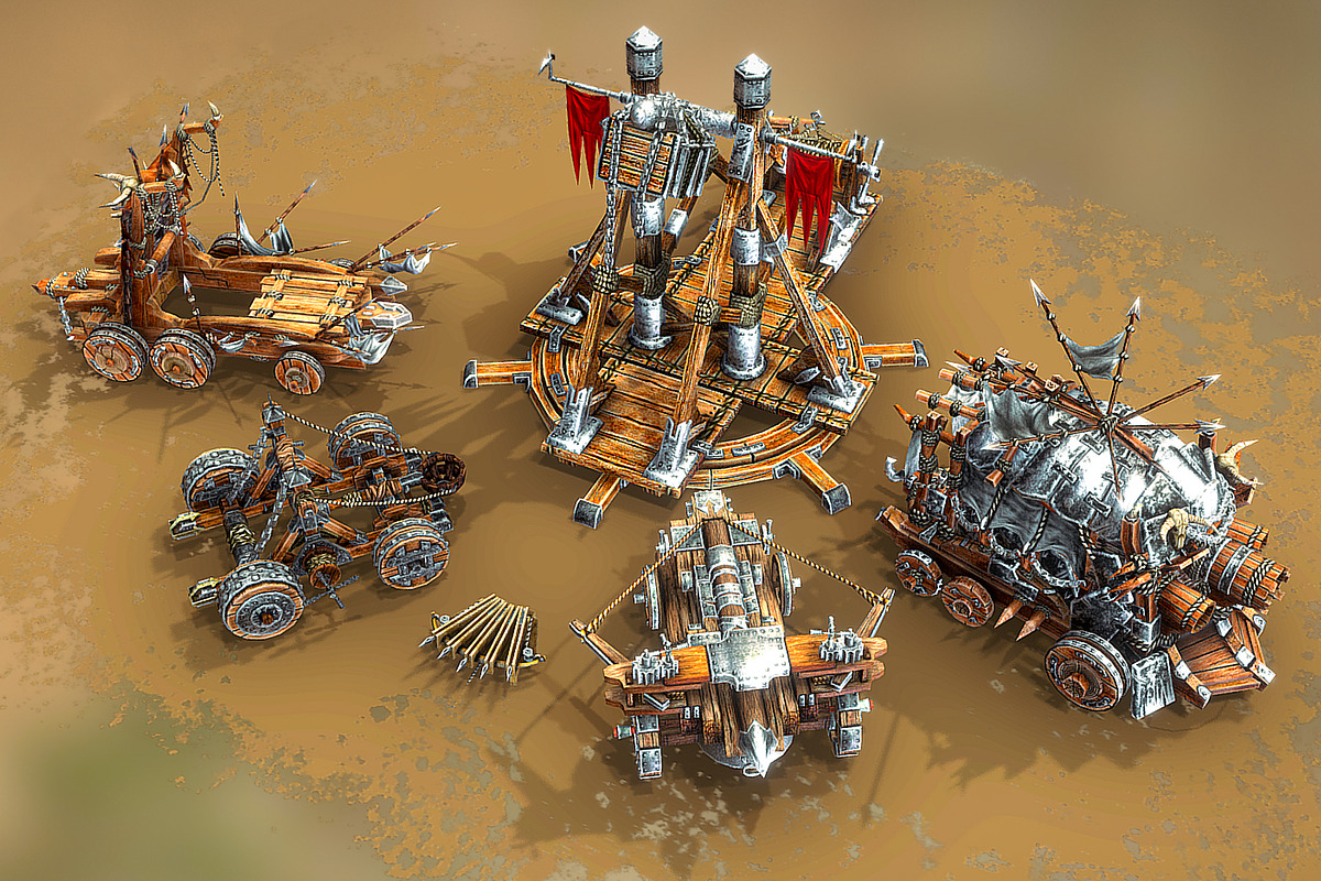 Medieval War Machines, a Cars & Vehicle 3D Model by Beatheart Creative ...