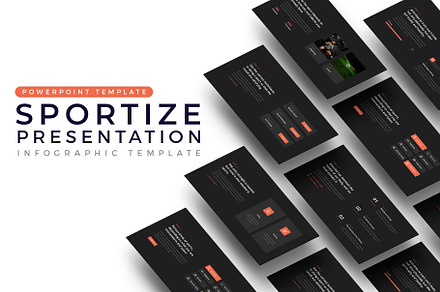 9 sport infographics | Presentation Templates ~ Creative Market