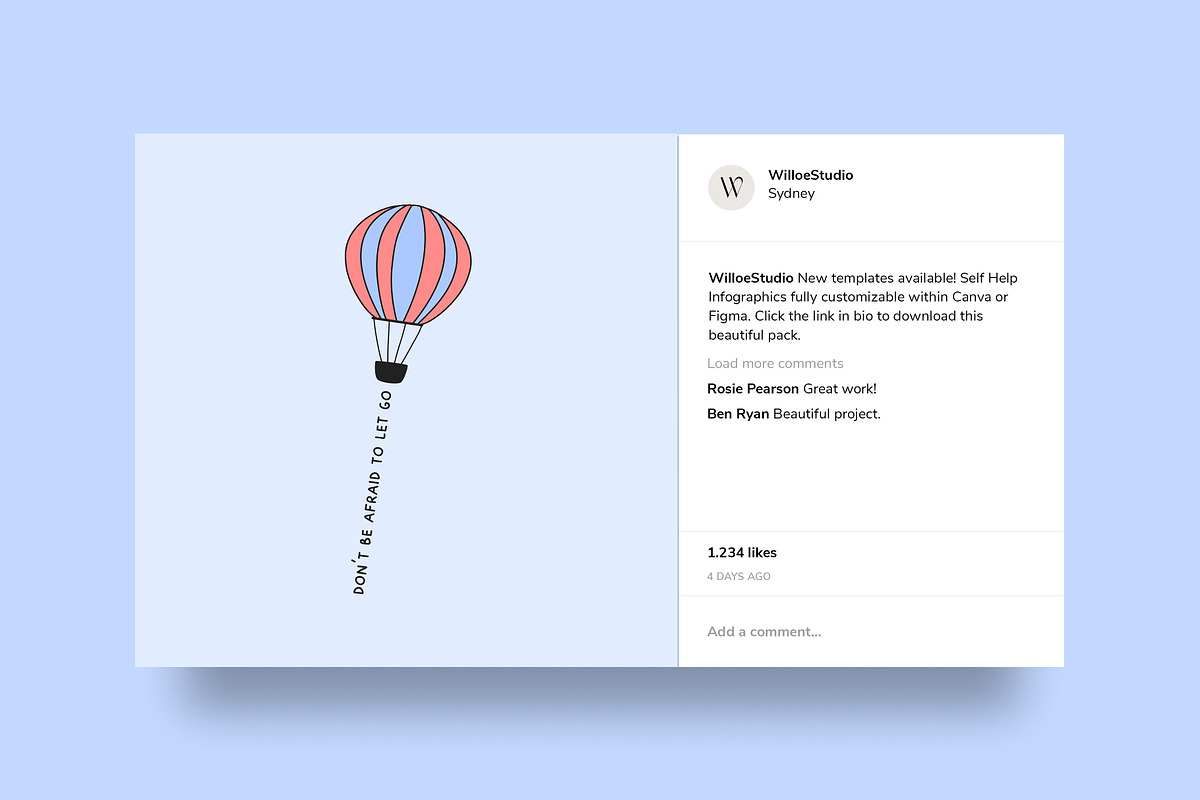 Self Help Infographics Template