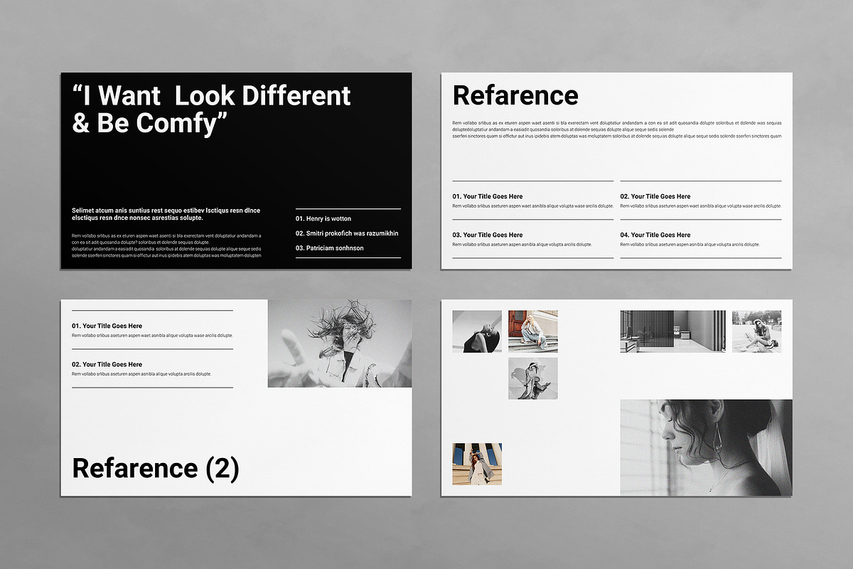 Creative Brief Presentation Template, a Presentation Template by E-Type