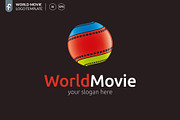 World Movie Logo, a Branding & Logo Template by ft.studio