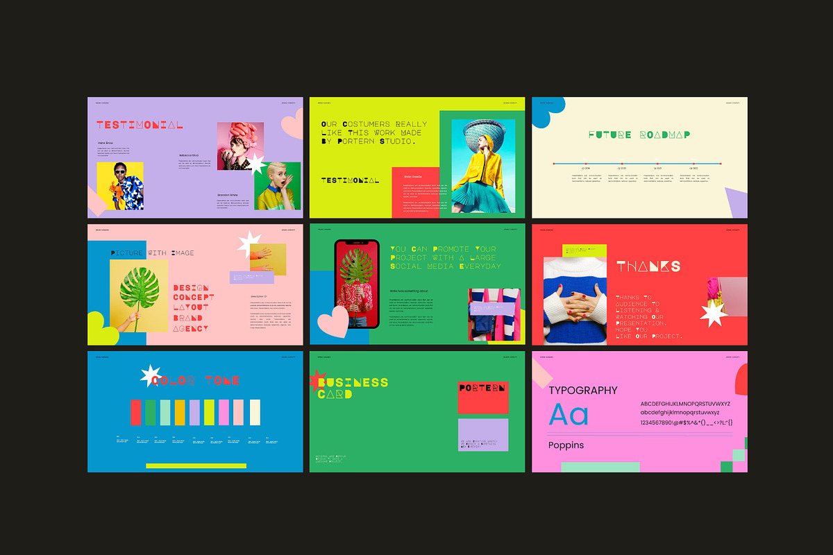 PORTERN - Pastel Google Slides, a Presentation Template by Dirtytemp Studio