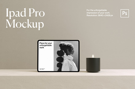 Ipad Tablet Mockup | iPad Mockups ~ Creative Market