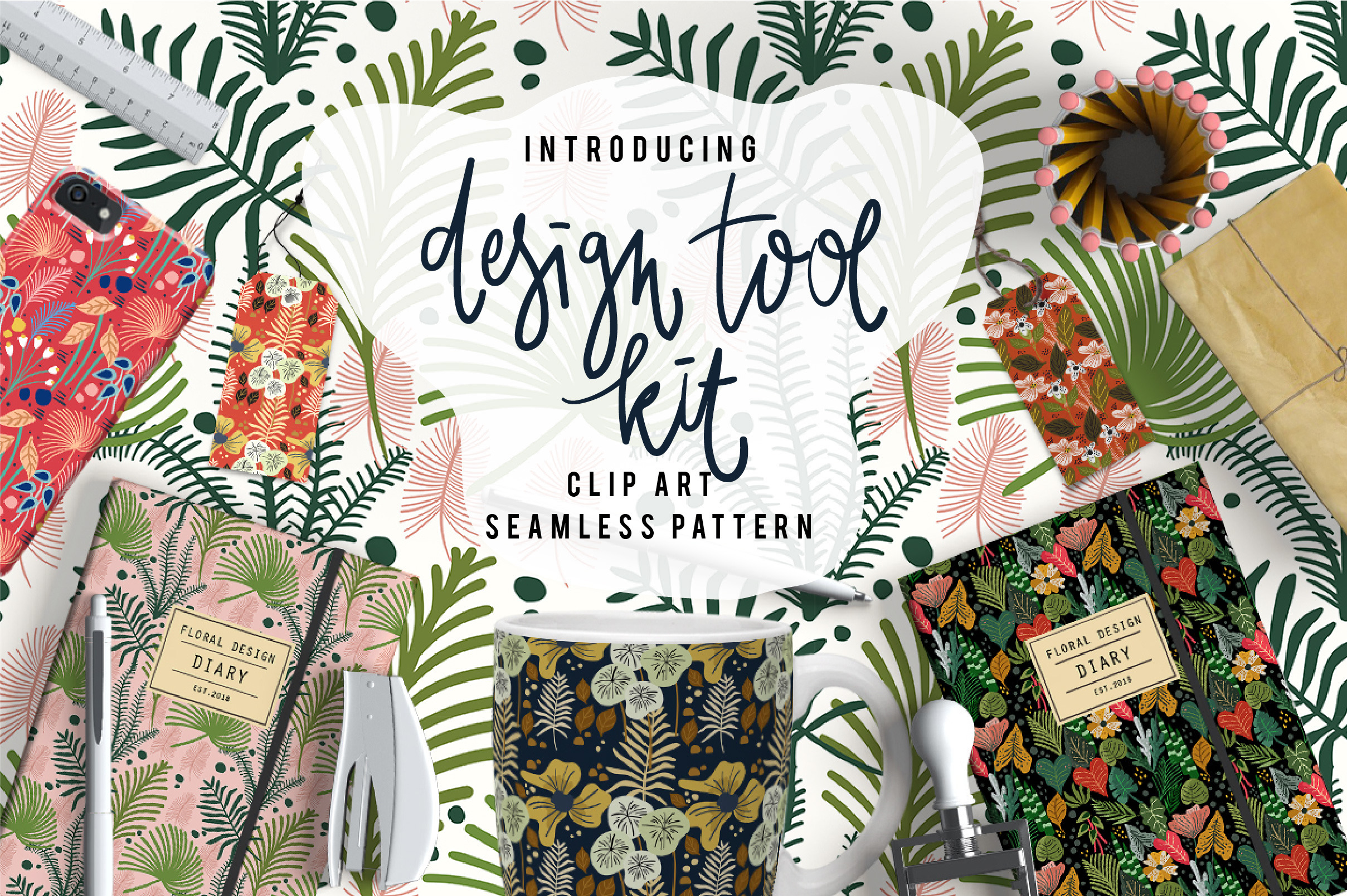 Design Toolkit, a Pattern Graphic by caocastudio