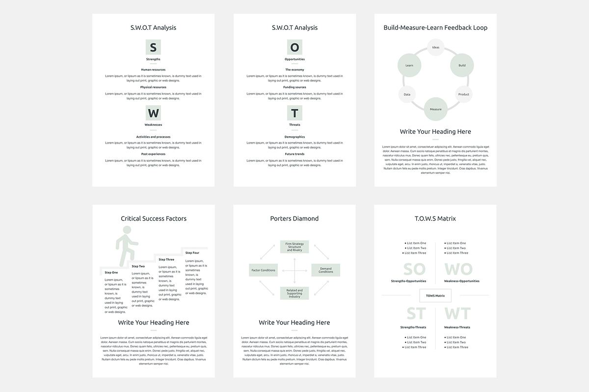 Business Strategy Bundle