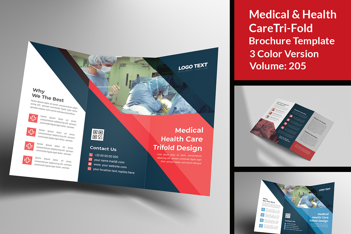 Trifold Brochure Template Bundle, a Brochure Template by MRI STUDIO