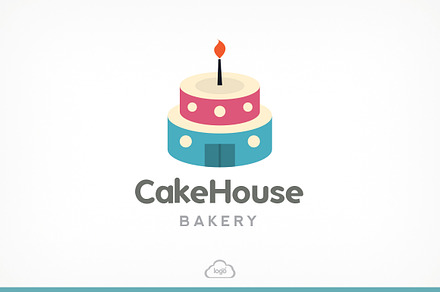 Cake Monster Logo Template, a Branding & Logo Template by Logo Heaven