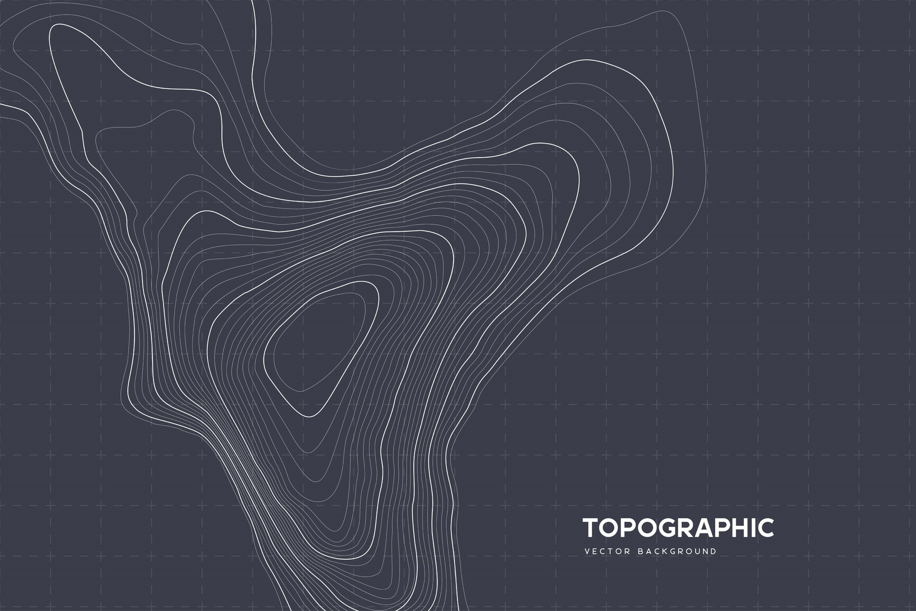 Topographic map background with copy | Texture Illustrations ~ Creative ...