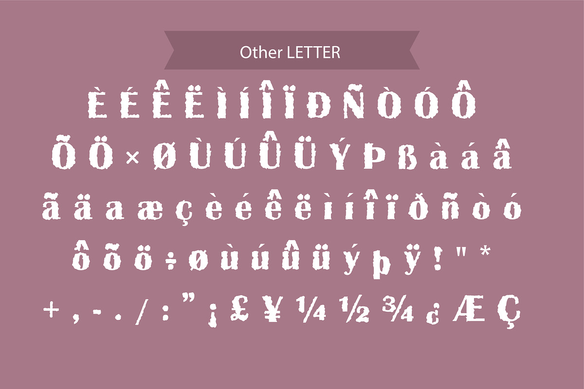 Shellshock Font, a Serif Font by Photoshop Action