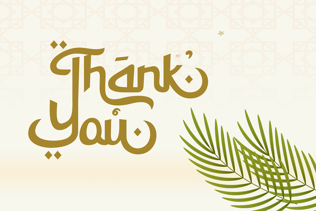 Salam Ramadhan | Arabic Style Font, a Font by Tigadestd Type