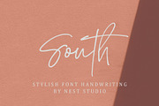 South Handwriting Font, a Script Font by Nestype