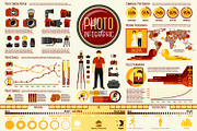 Photo Infographics set, an Illustration by Tashal | Creative Market