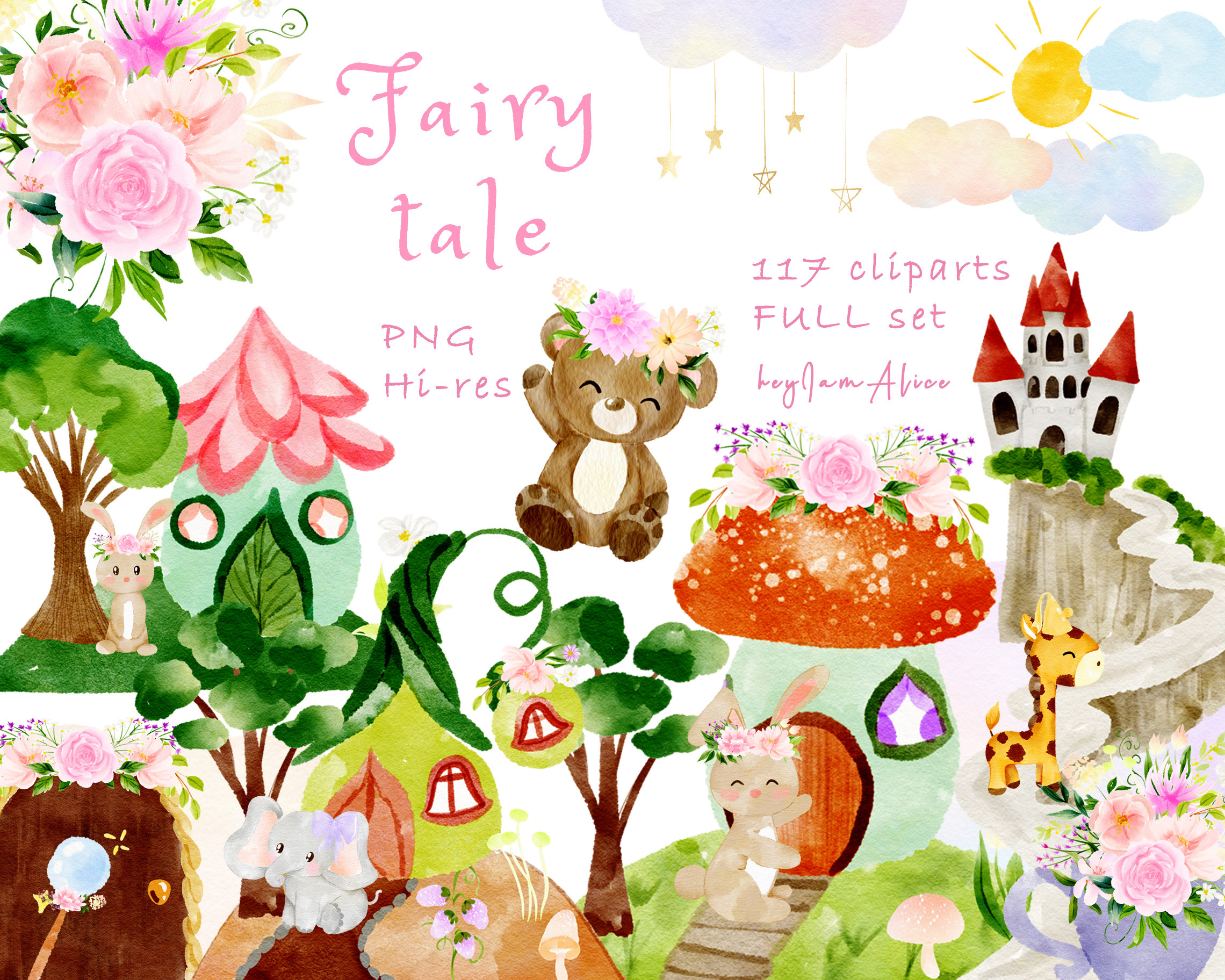 Fairy tale clipart