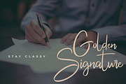 Santiago Signature Script, a Script Font by Debut Studio