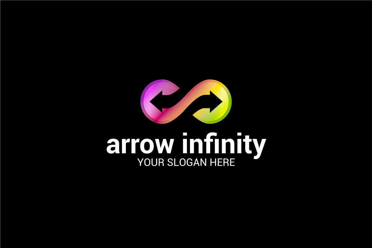 arrow infinity, a Branding & Logo Template by shazi