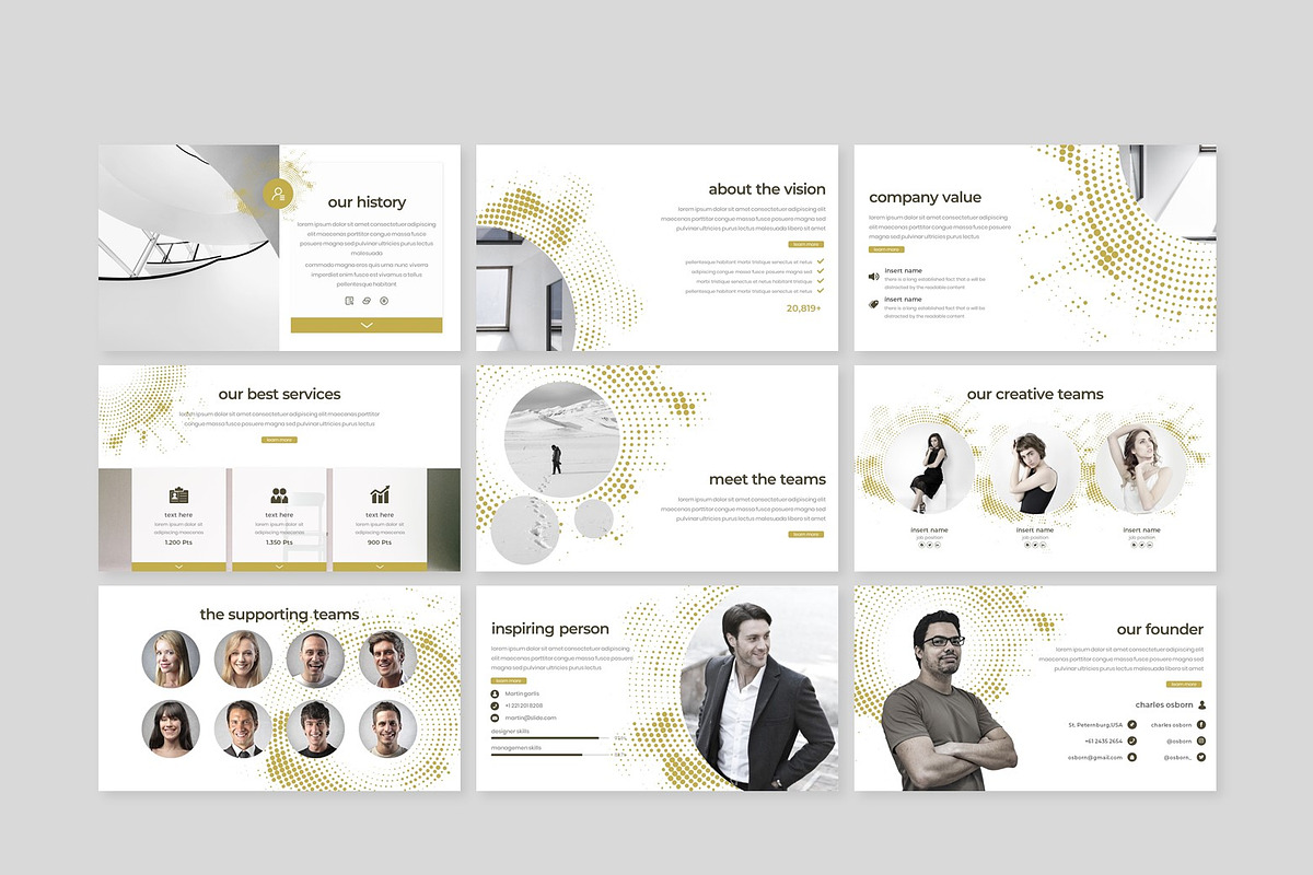 Osborn - Powerpoint Template, a Presentation Template by inspirasign ...