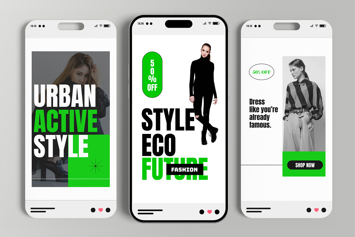 Fashion Social Media Story Templates