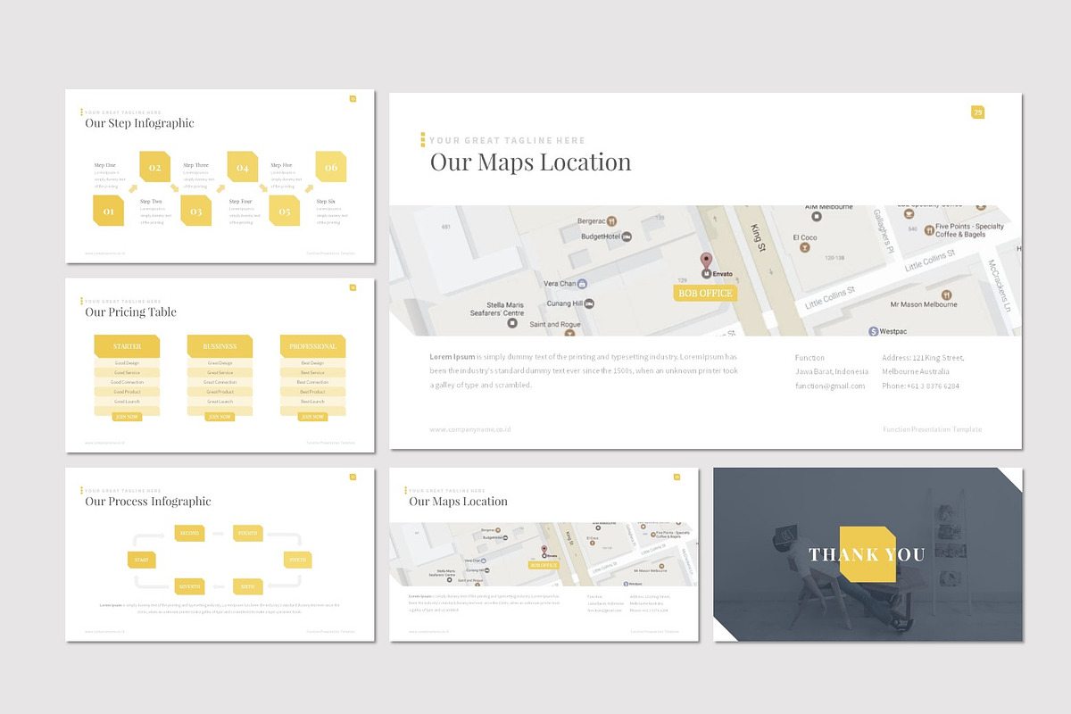 Function - Google Slides Template, a Presentation Template by inspirasign