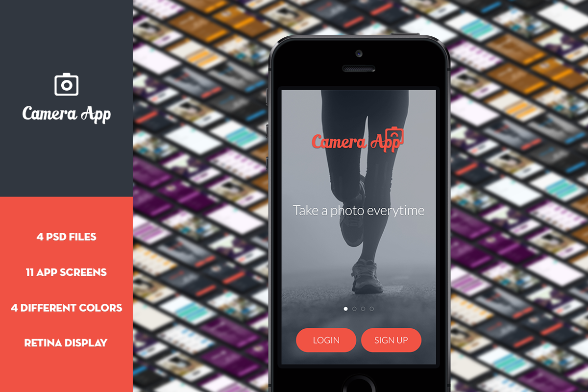 Camera iPhone App Template, a Templates & Theme by vog