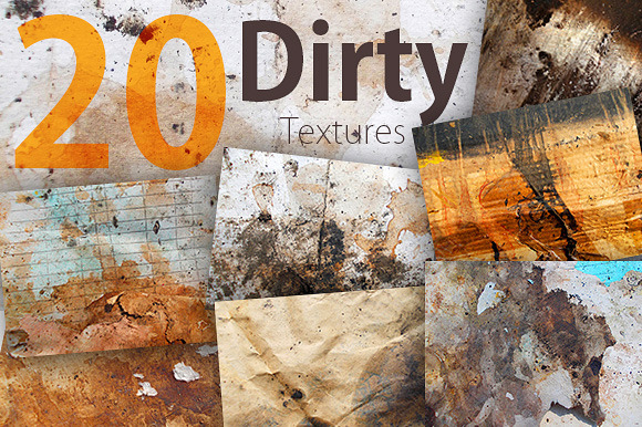 20 Dirty Texture Pack, a Texture Graphic by TrueMitra Designs