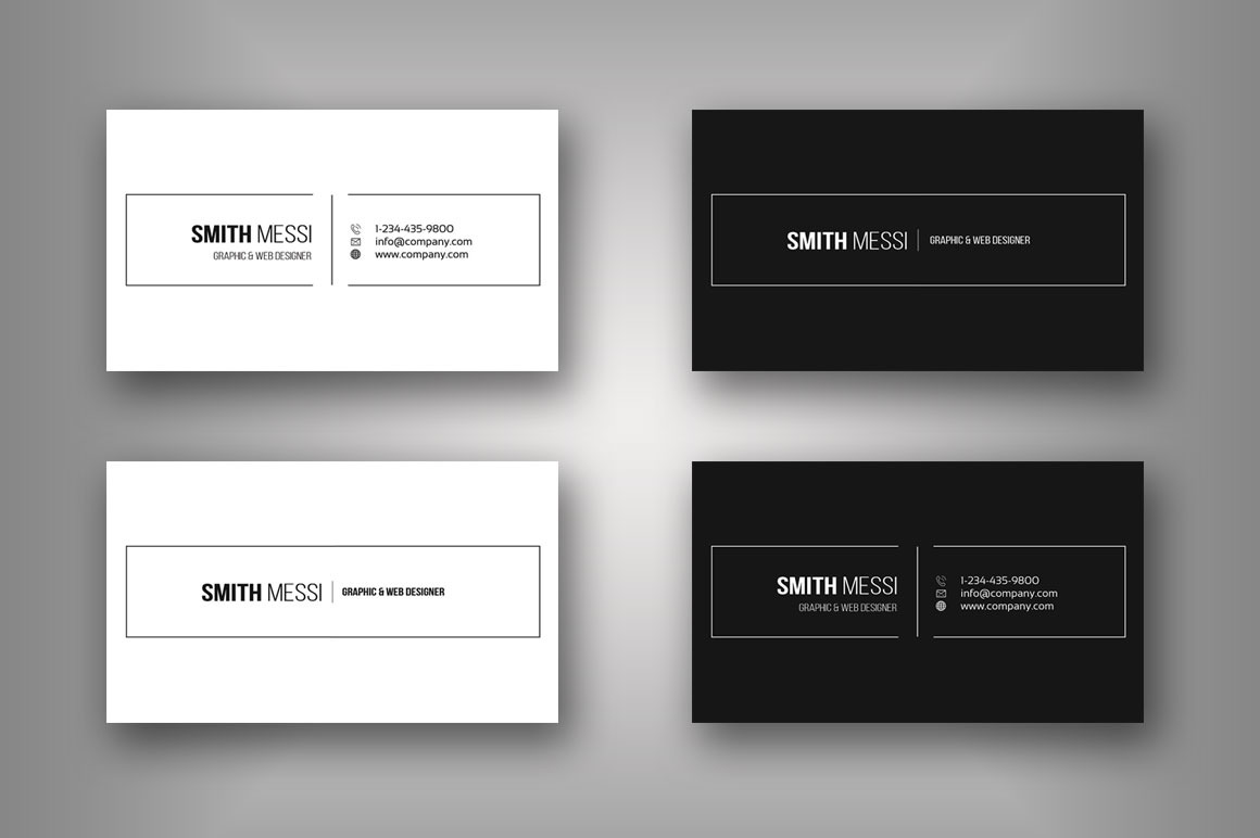 B7 Business Card, a Business Card Template by DesignGhar