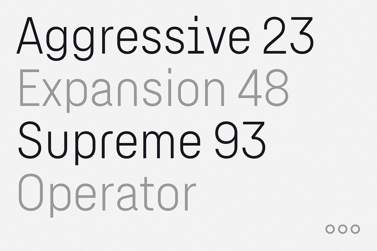 Hardren - Modern Grotesk