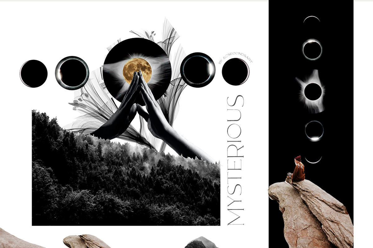 Mysterious collage creator Cuts, an Object Graphic by 60secondsArt ...