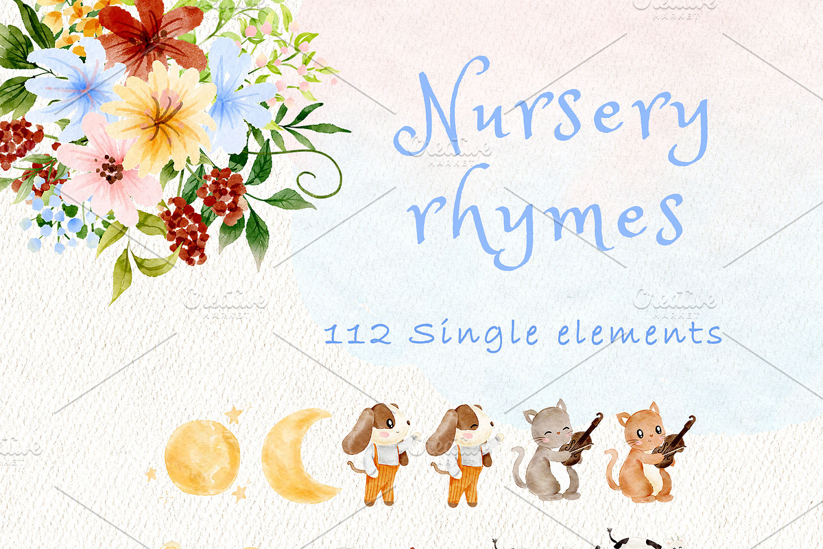 Nursery rhymes clipart