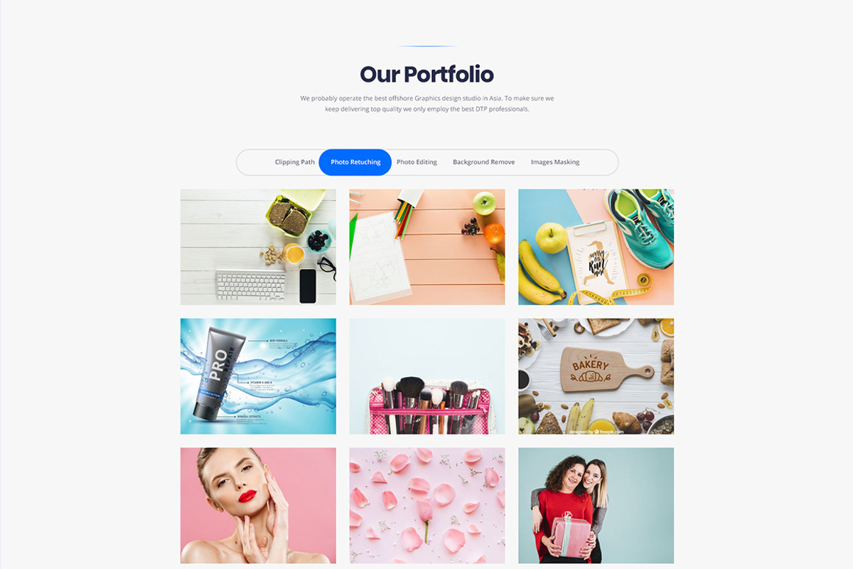 Clipino - Clipping Path Template, a HTML Template by THESOFTKING