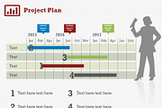 Project Plan 5 PowerPoint Template, a Presentation Template by Yes ...