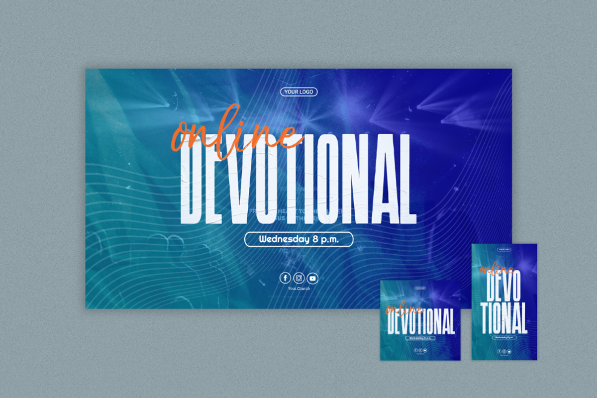 Church Design "Online Devotional"