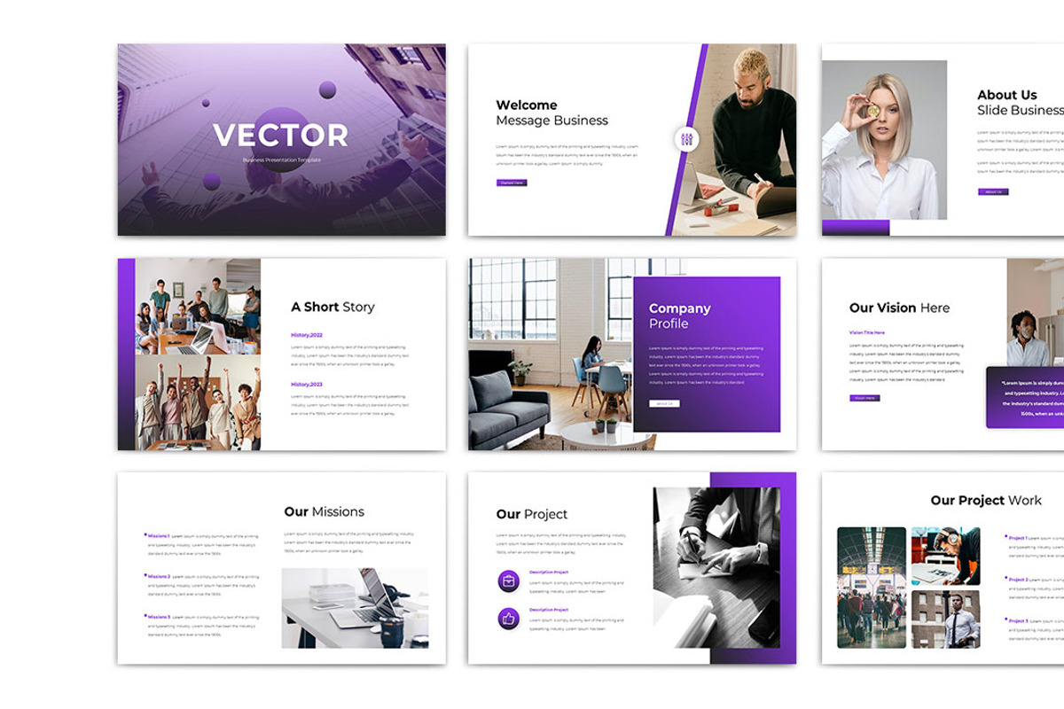 VECTOR PPTX - PPT & Google Slide