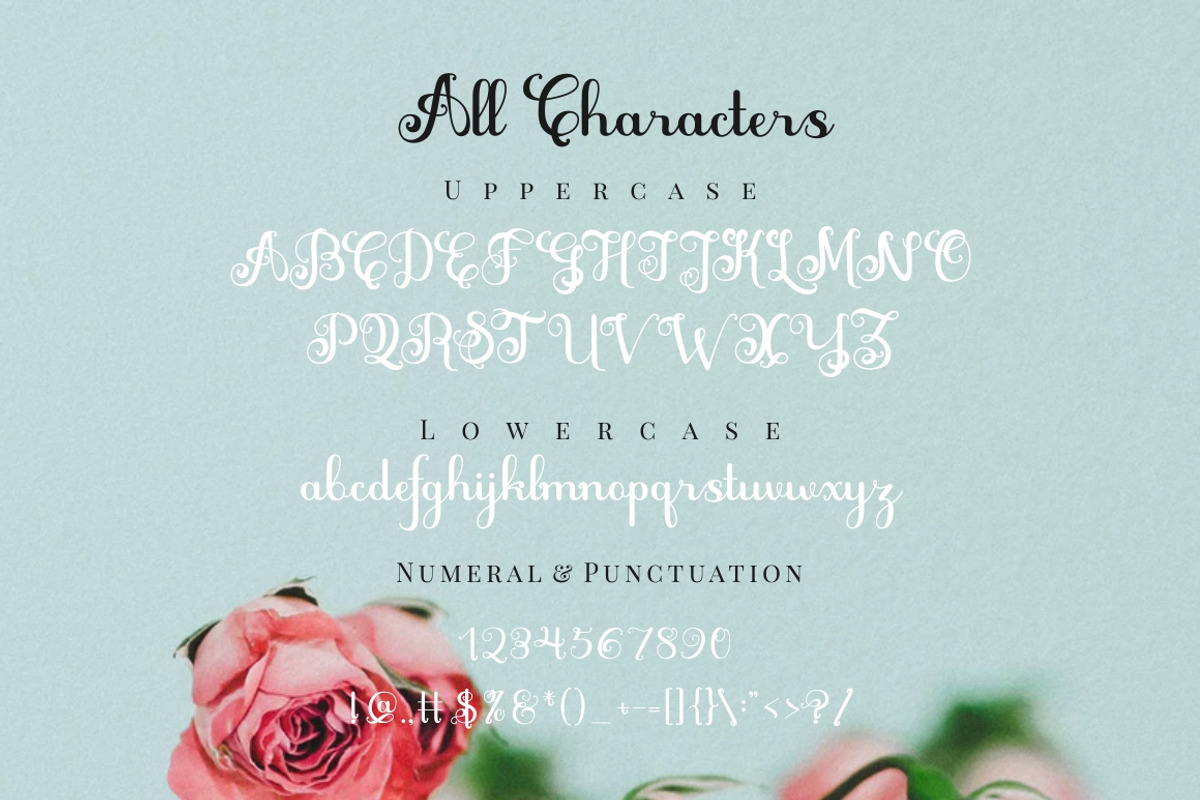 Zahiya, a Script Font by PutraCetol Studio