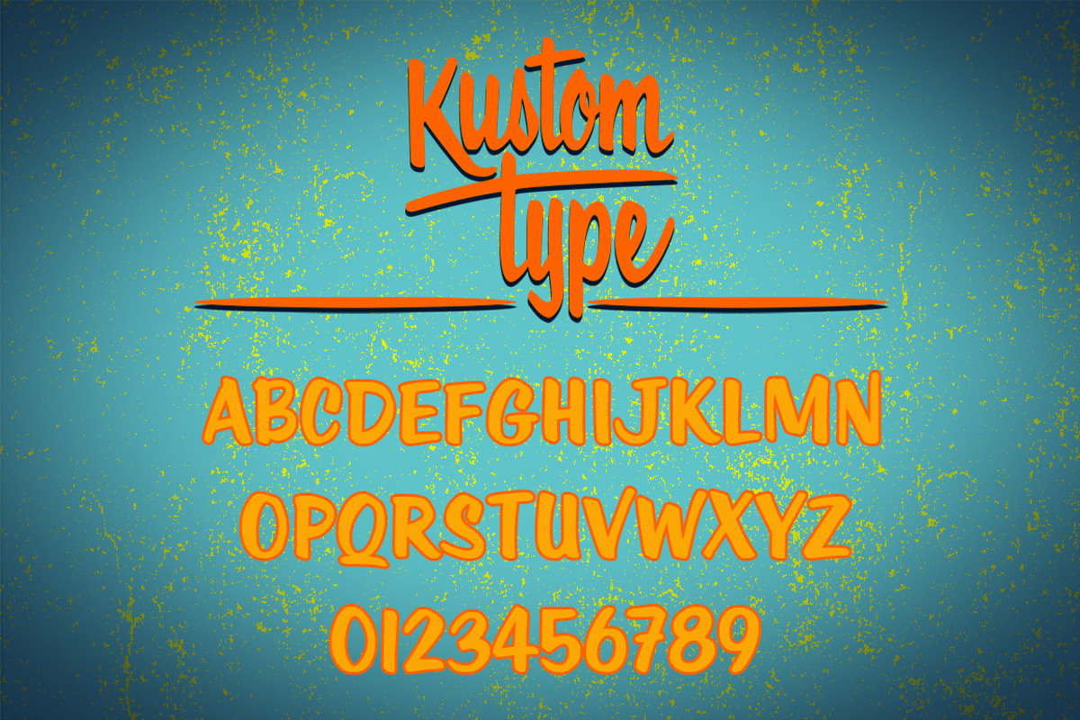 Roadstar Font Script, a Script Font by Kustomtype