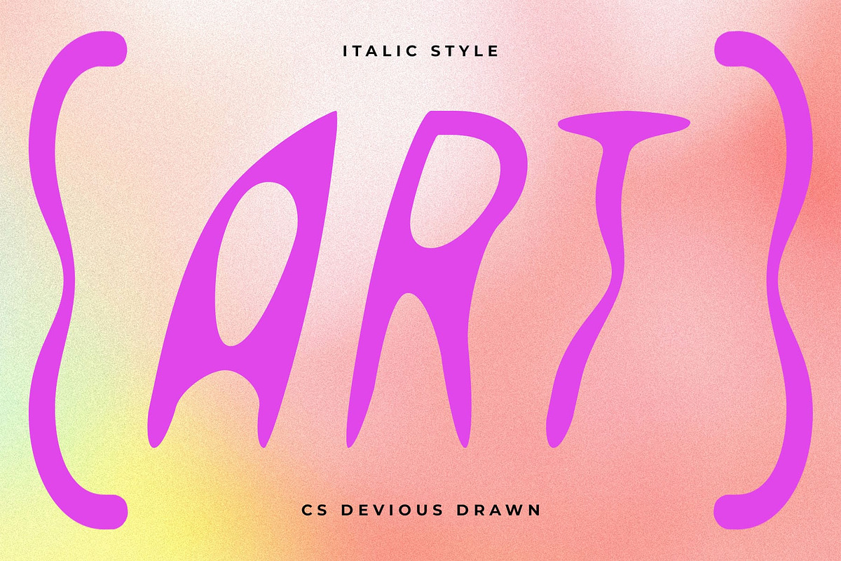 CS Devious Drawn, a Sans Serif Font by Craft Supply Co.