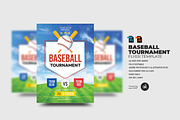 Baseball Tournament Flyer Template, a Flyer Template by Aam360
