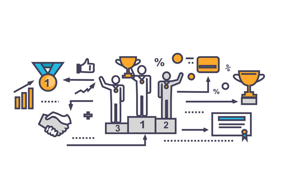 Successful Team, a Finance Illustration by robuart | Creative Market